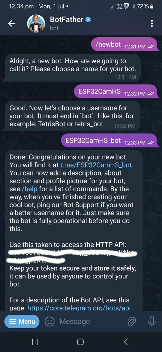 Home Security System using ESP32-CAM and Telegram App – make2explore Blog
